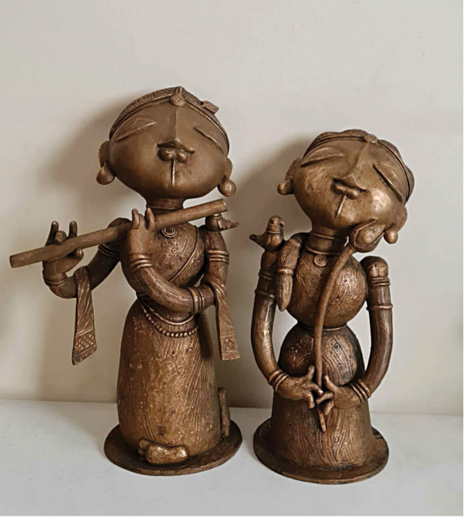 Buy Original Radha Krishna Painting online By G Subramanian | Eikowa