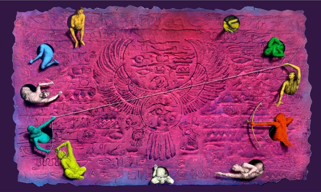 Buy Original Mystical Life Painting online By Gourishankar Soni | Eikowa