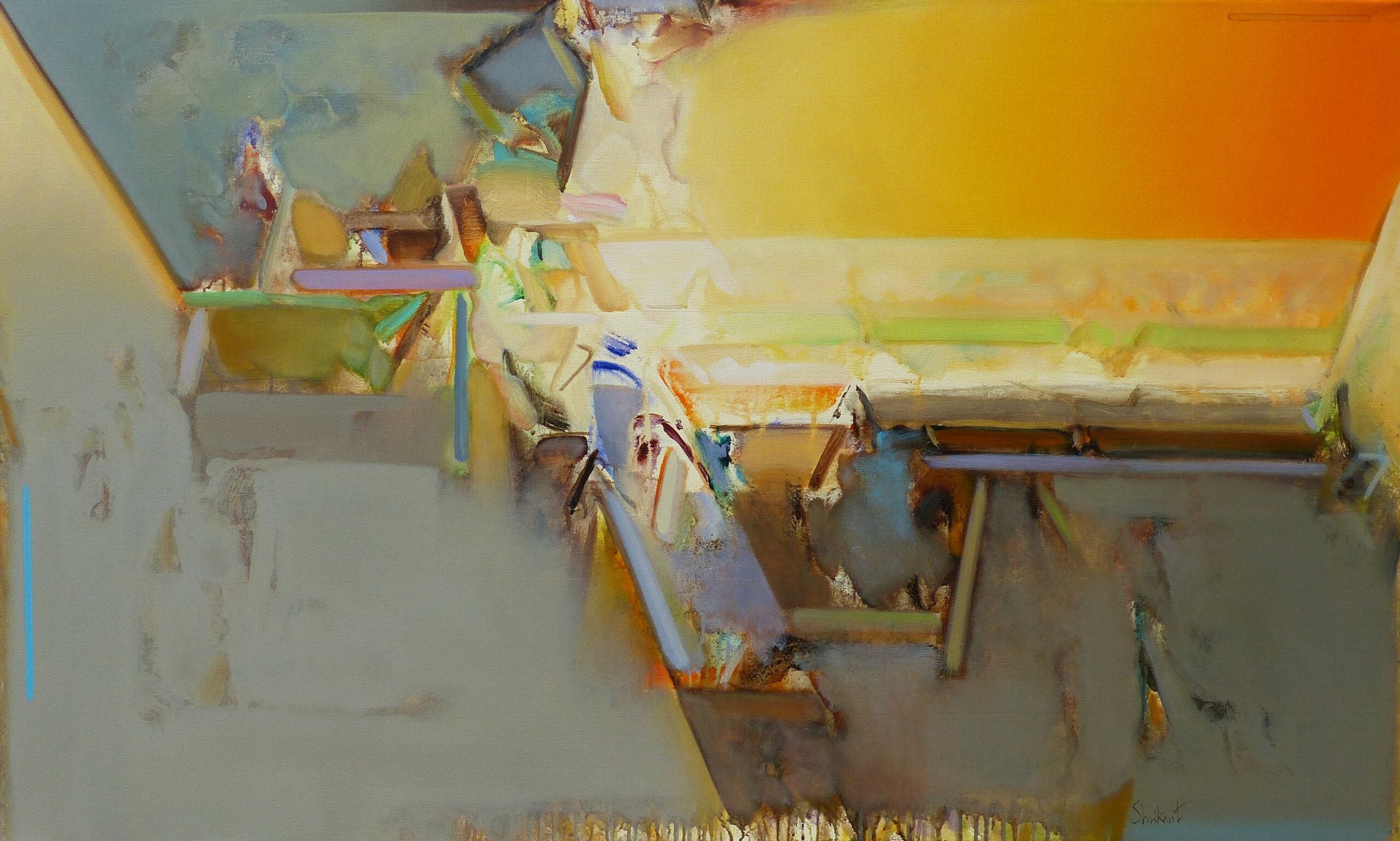 Buy Original Perspective Painting online By Shrikant Kadam | Eikowa