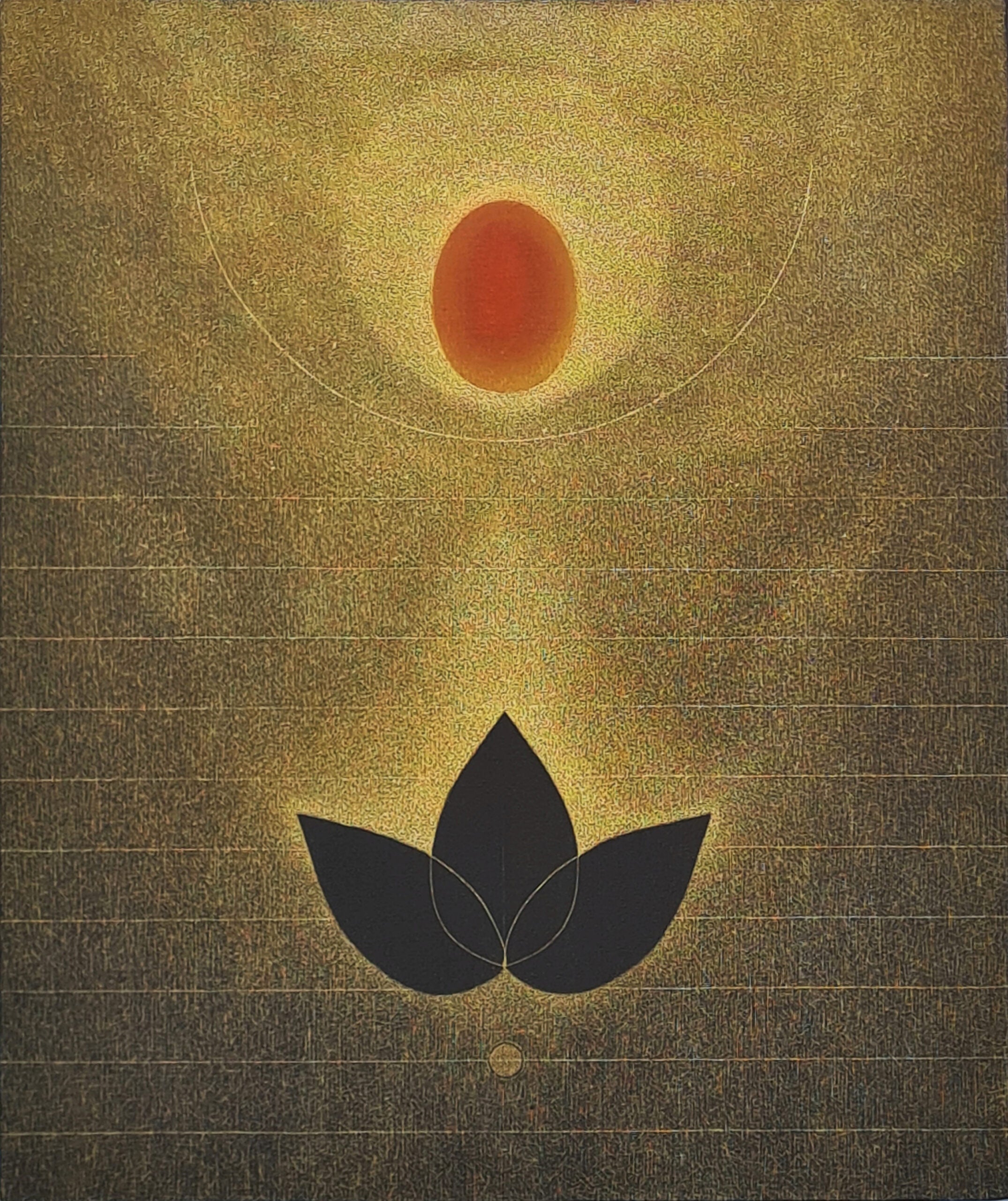 Buy Original Vaishvanara-1 Painting online By Hanumantha Rao ...