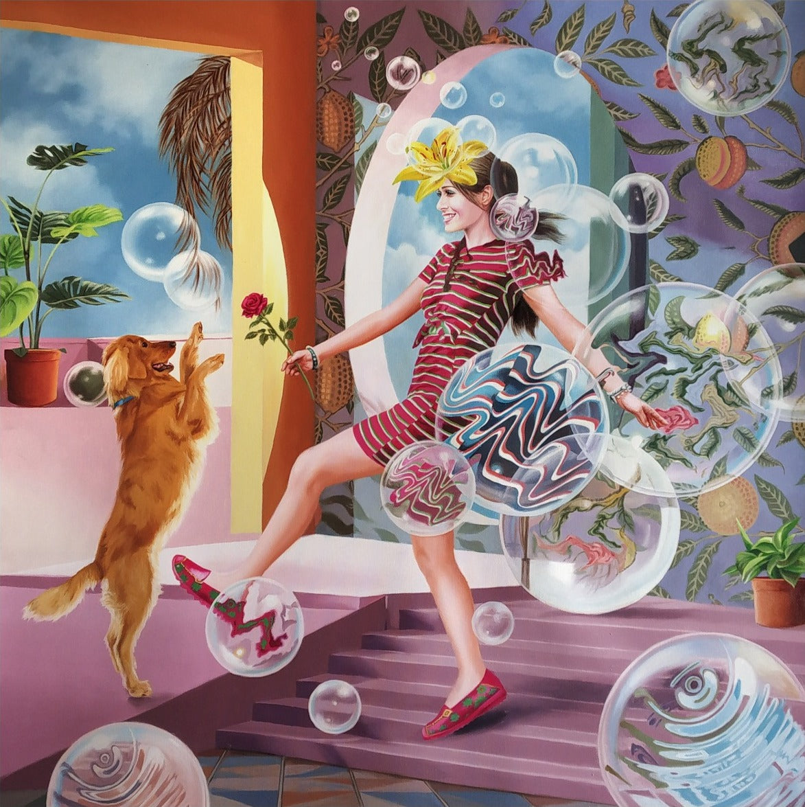 Buy Original Let Me Go Out Painting online By Suraj Kumar Kashi | Eikowa