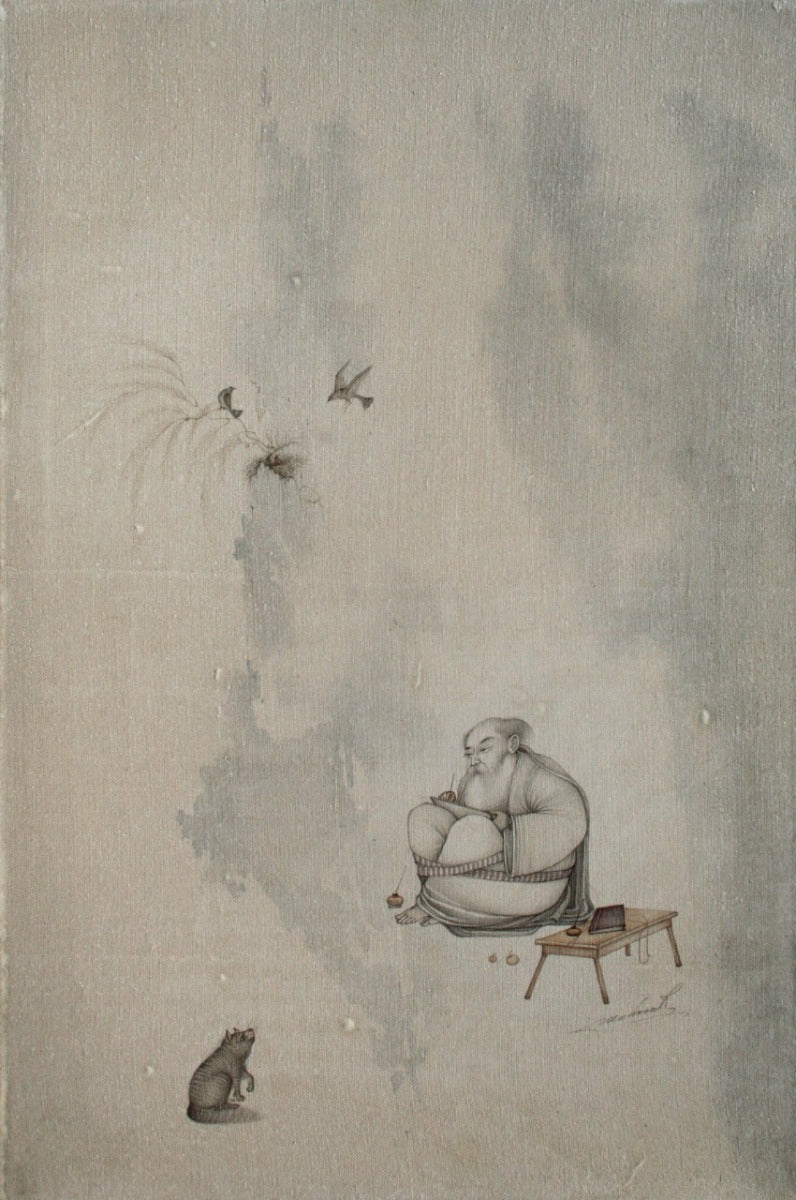 Buy Original Writer Painting online By Mahaveer Swami | Eikowa