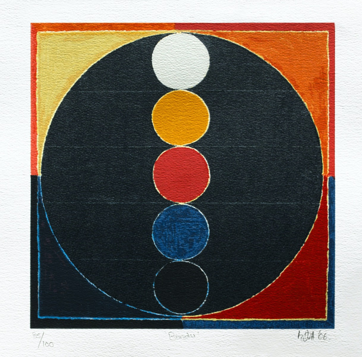 Buy Original Bindu Painting online By S H Raza | Eikowa