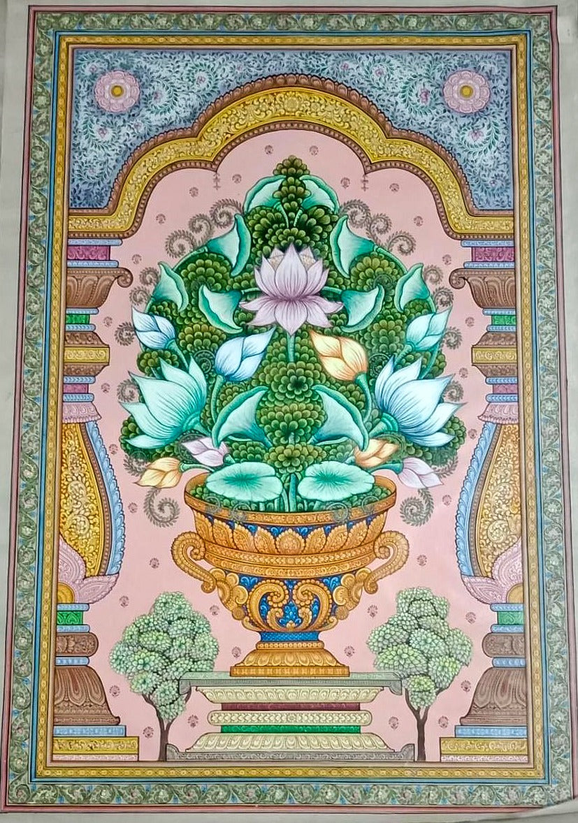 Buy Original Florals 3 Painting online By Pranab Narayan Das | Eikowa